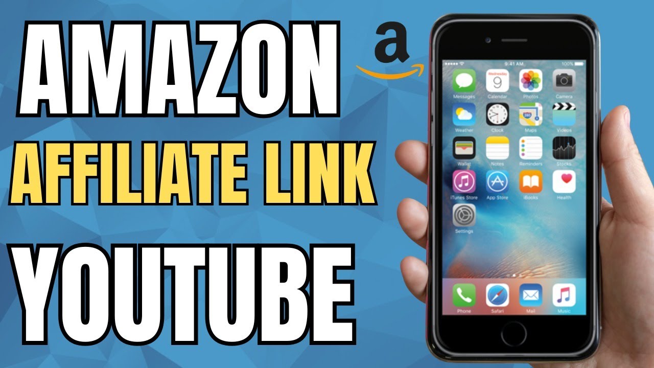 HOW TO ADD AN AMAZON AFFILIATE LINK ON YOUTUBE (EASY GUIDE 2025) - YouTube