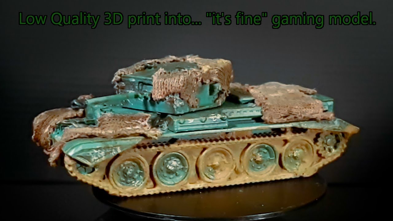 Using obtrusive modelling techniques, on a bad 3d printed model. - YouTube