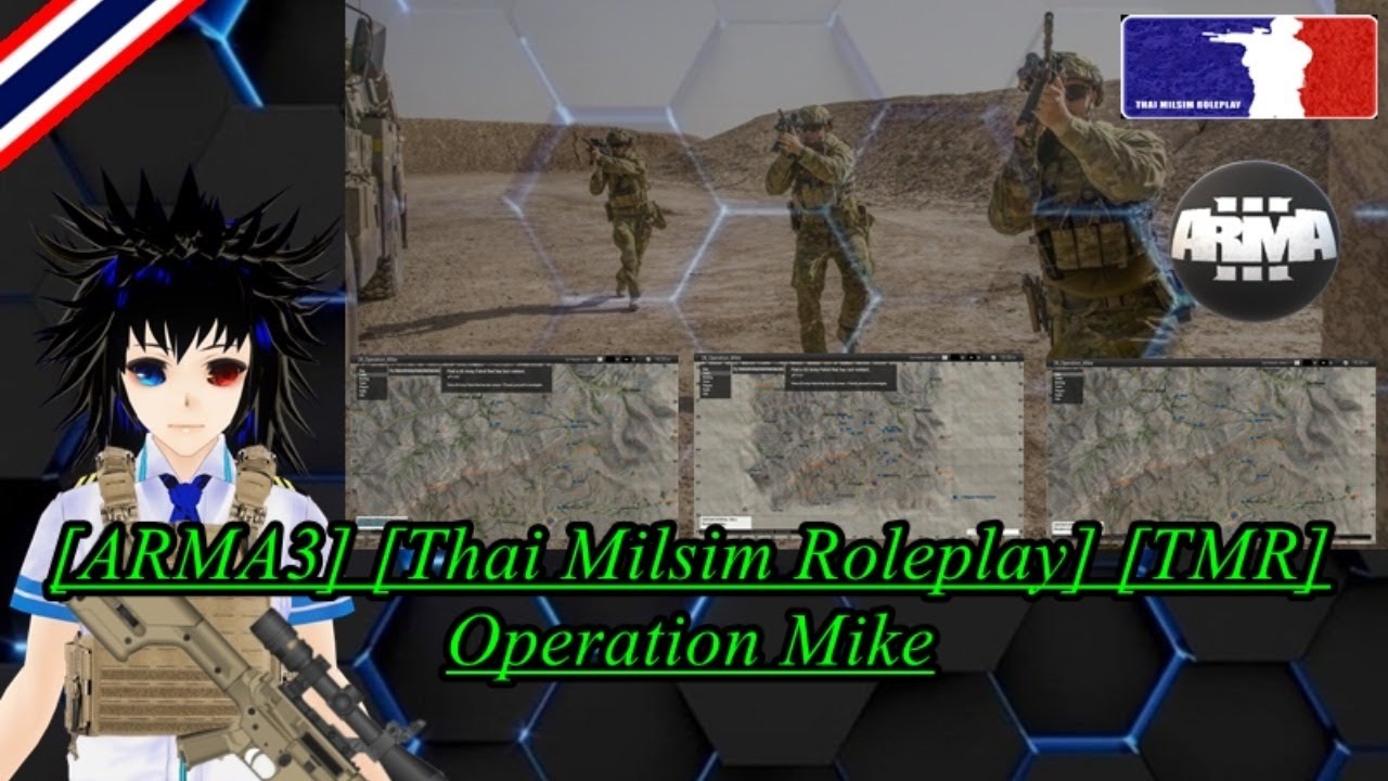 [ARMA3] [Thai Milsim Roleplay] [TMR]Operation Mike - YouTube