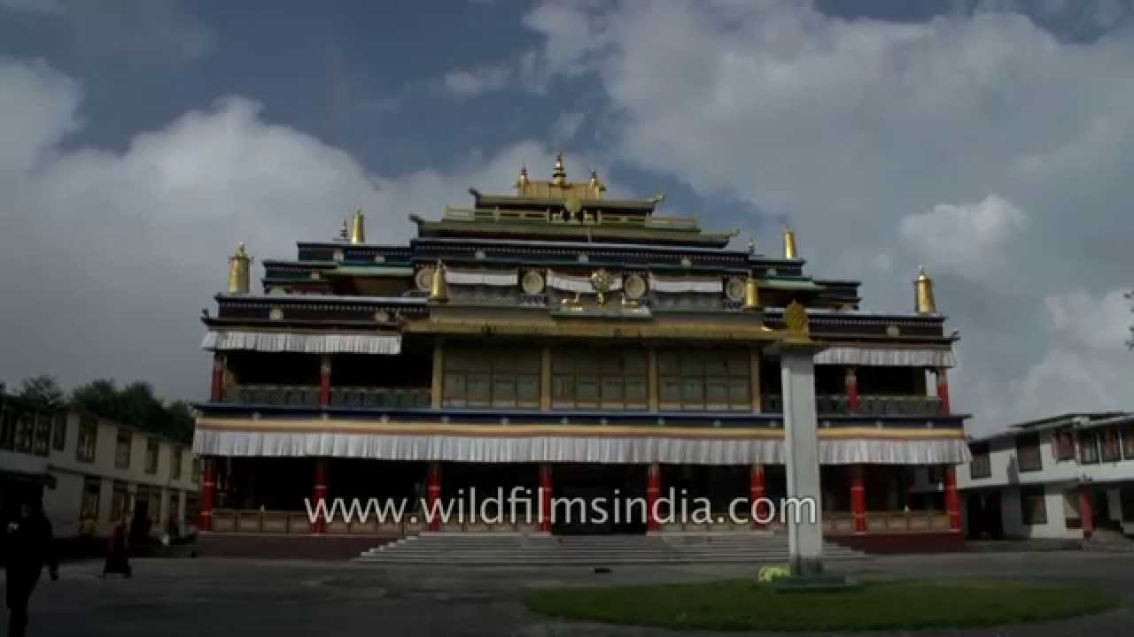 Ralang Monastery in Sikkim - YouTube