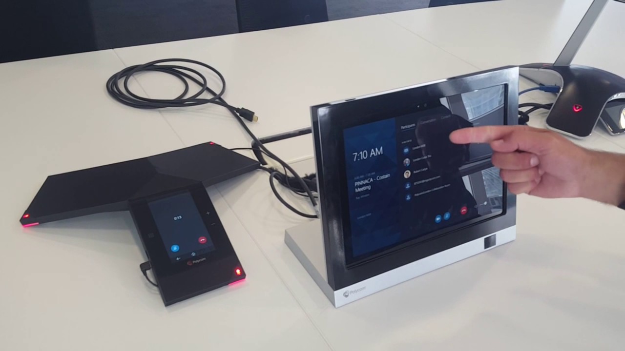 Poly Skype Room Meeting Experience - YouTube