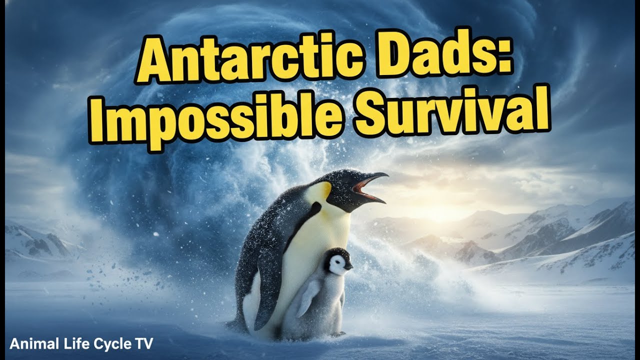 Emperor Penguin Dads: Surviving Antarctic Winter - YouTube