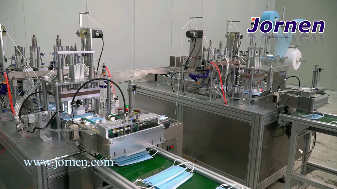 Automatic Mask Machine - YouTube