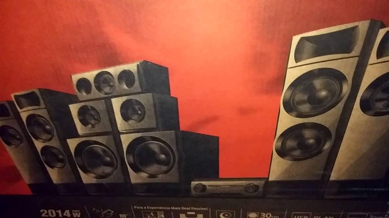 NOVO SONY MU-TE-KI HT-M77 2014 W RMS 7.2 - YouTube