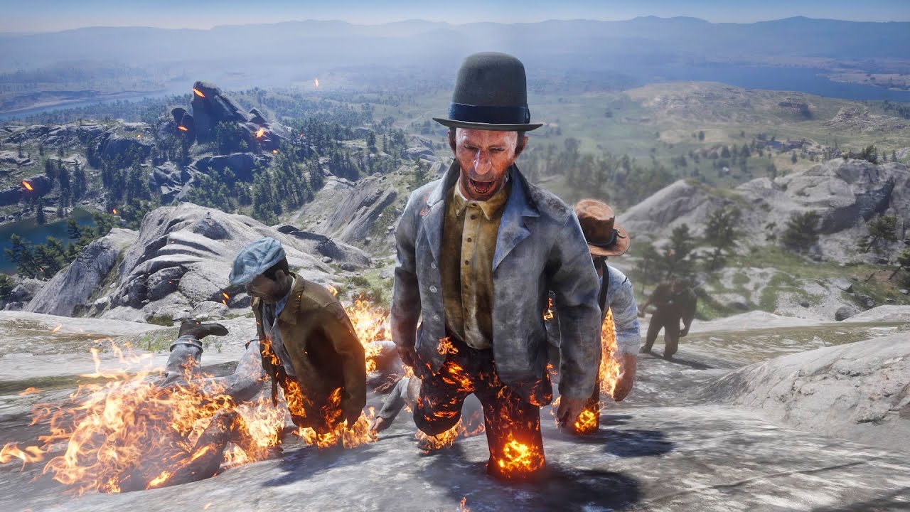 Melee Gameplay Funny - Red Dead Redemption 2 - Funny & Brutal - Comedy ...