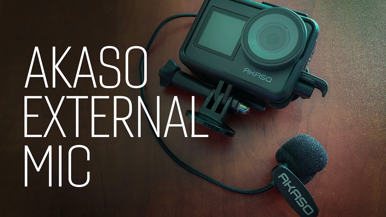 AKASO External USB-C Mic Review - YouTube