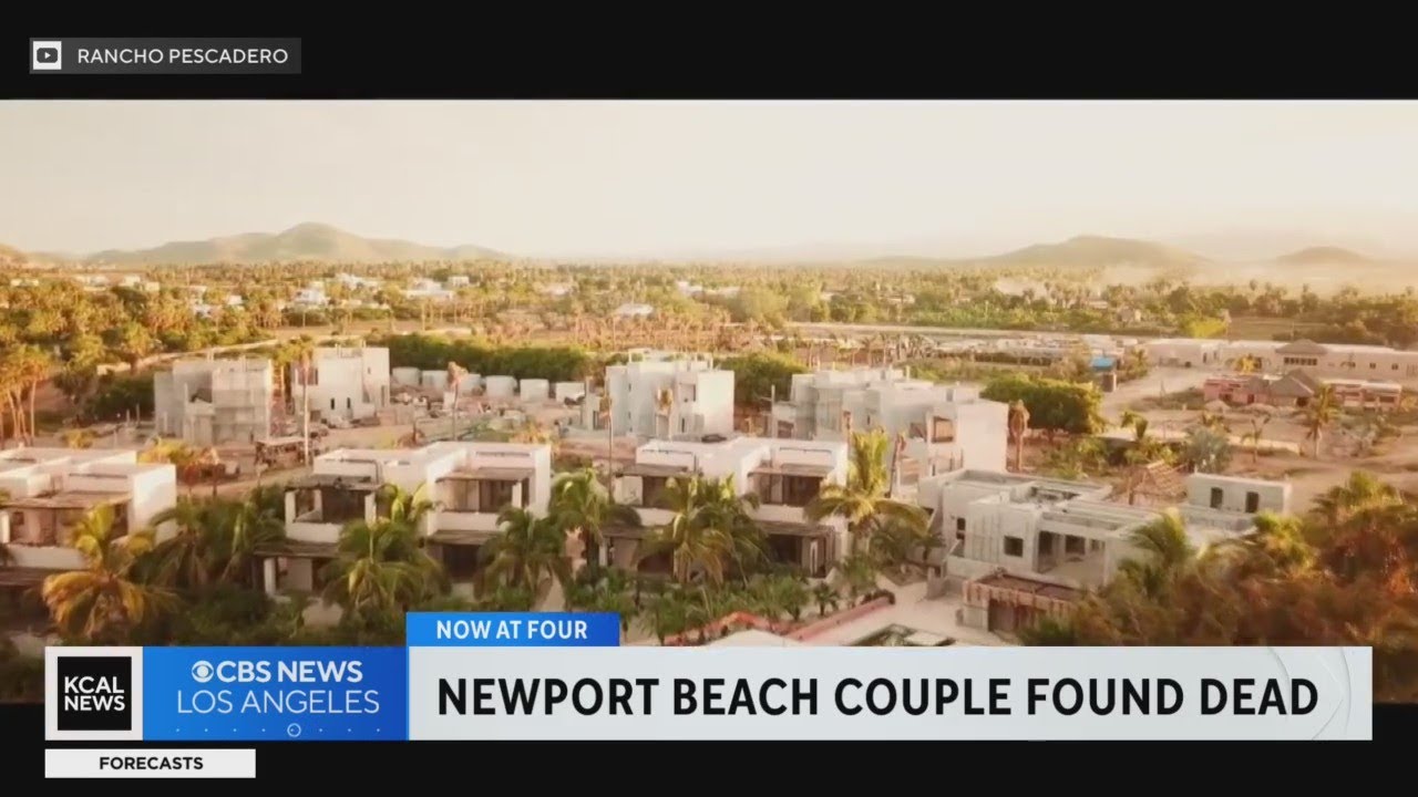 Newport Beach couple found dead in Mexico hotel room - YouTube