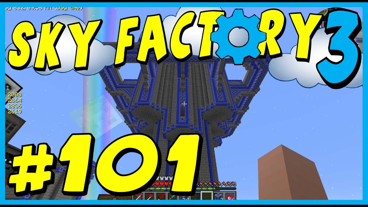 Data Play's - Sky Factory 3 - #101 - It’s Drilling Through the Blocks ...