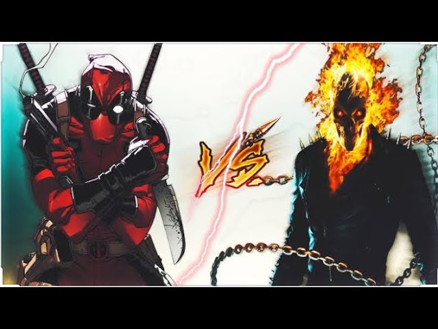 Ghost Rider Vs Deadpool Comic