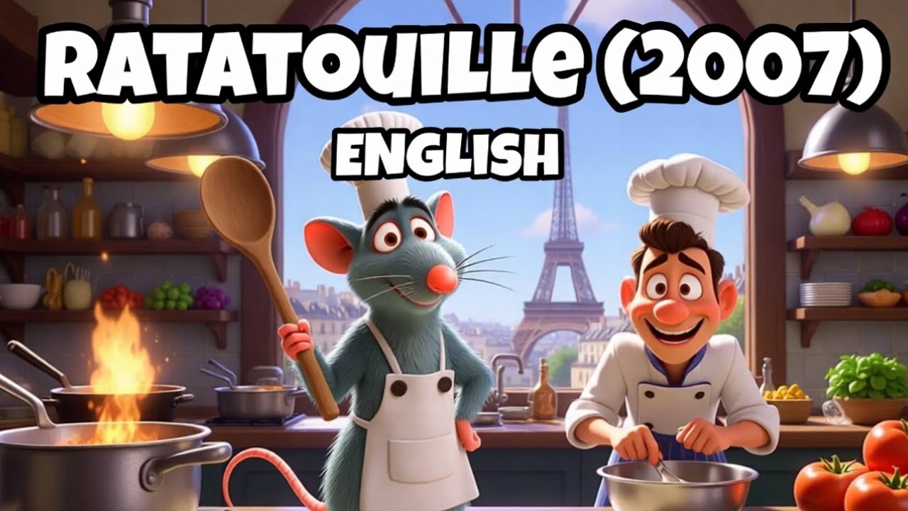 Ratatouille (2007) — Full Movie Story | Easy English Storytelling for ...