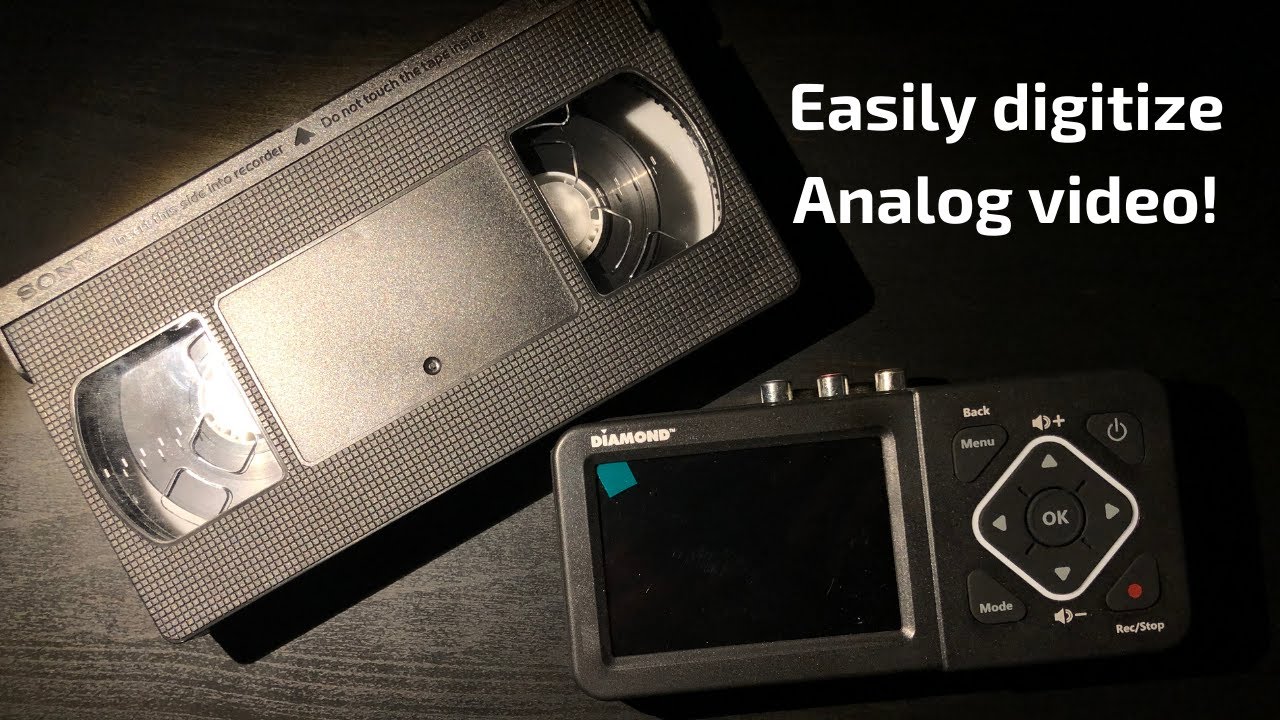 Recording Analog video effortlessly! (Diamond Multimedia One Touch ...