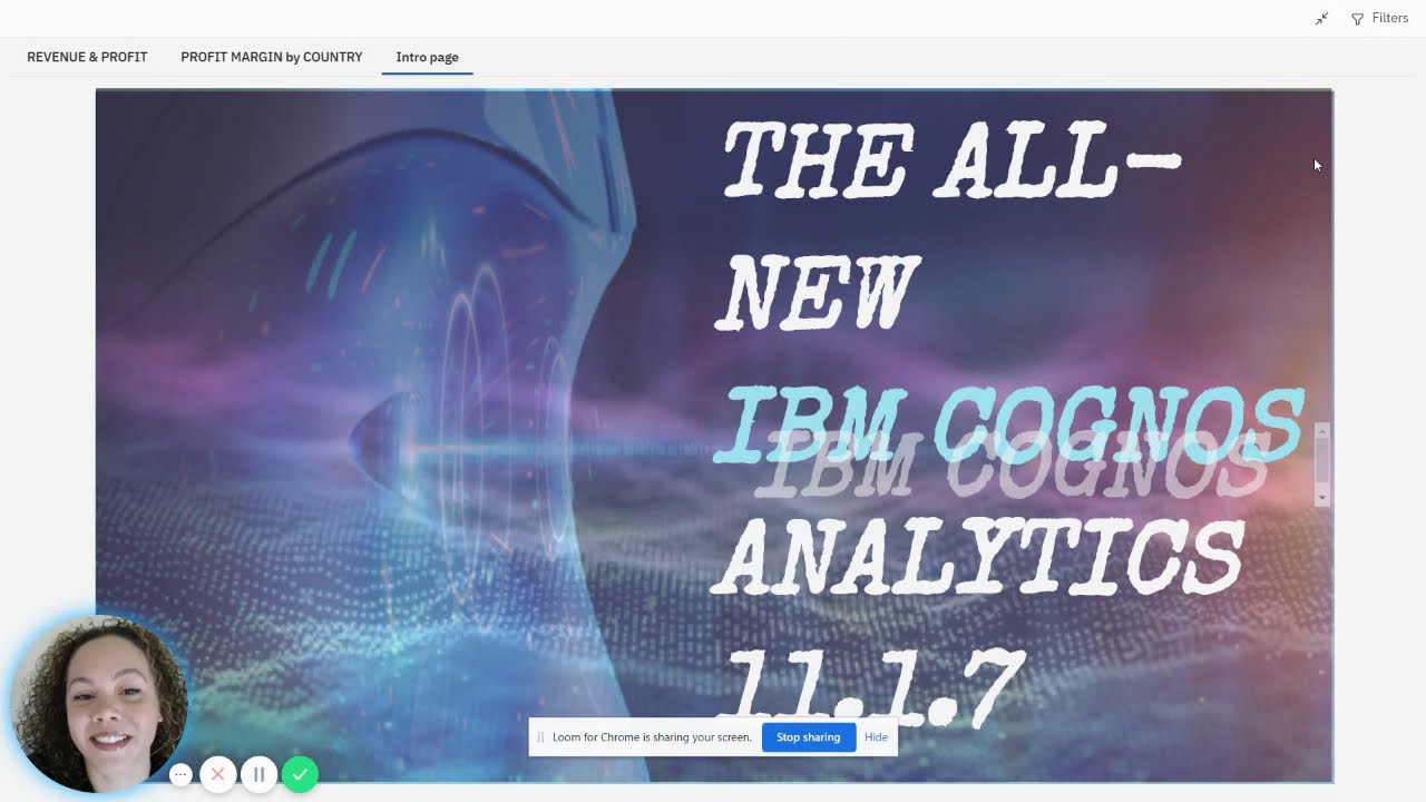 IBM Cognos 11.1.7- Revenue Analytics - YouTube