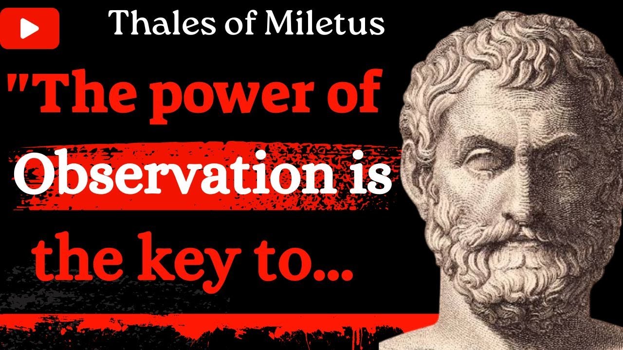 Discover the Power of Ancient Greek Philosophy through Thales ...