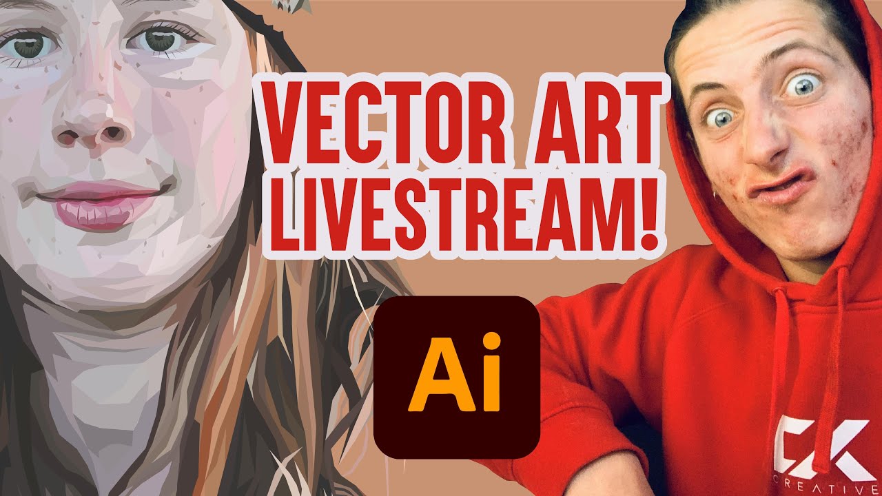 VECTOR ART LIVE! | Adobe Illustrator Livestream - YouTube