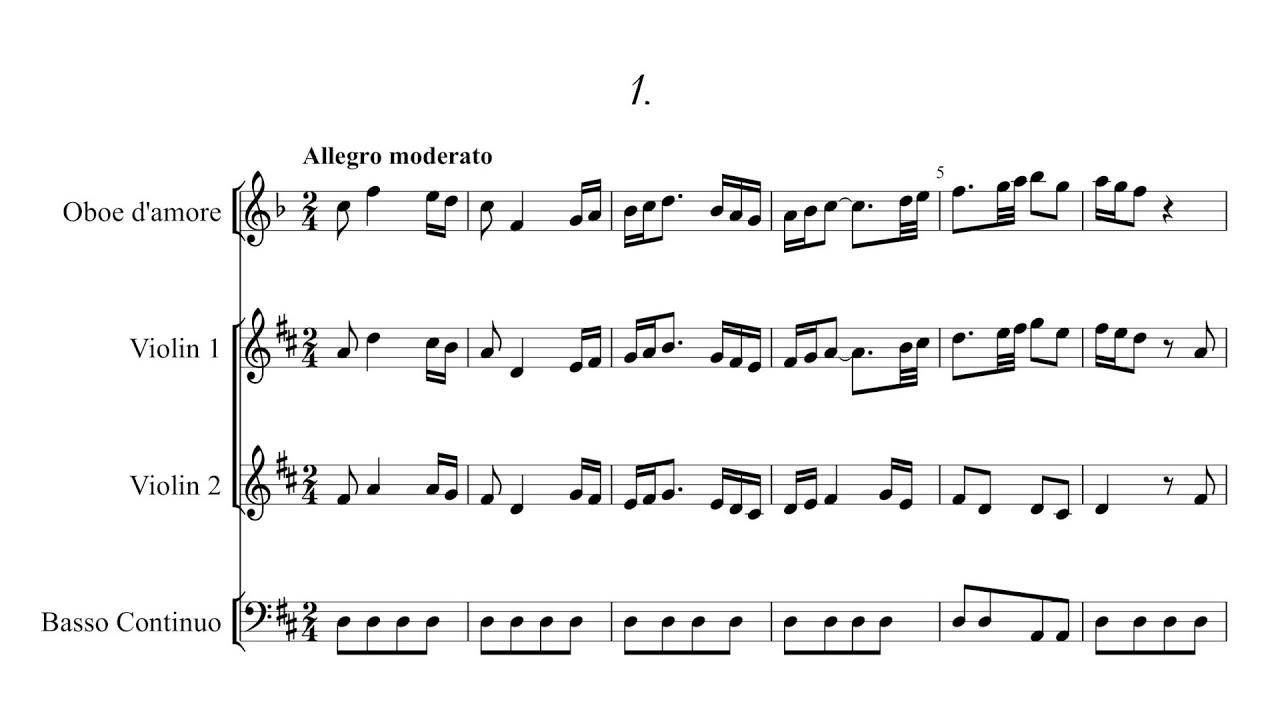 Johan Helmich Roman – Concerto for Oboe d'Amore - YouTube