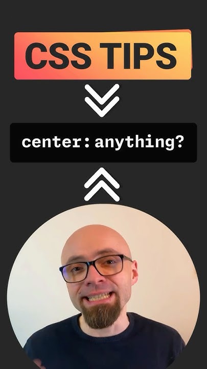 Center ANYTHING in CSS With This Line of Code #css #csstips - YouTube