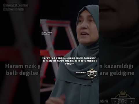 Saliha Erdim Sen Doğru Ol Allah Taşına Üstünde De Seni Görür