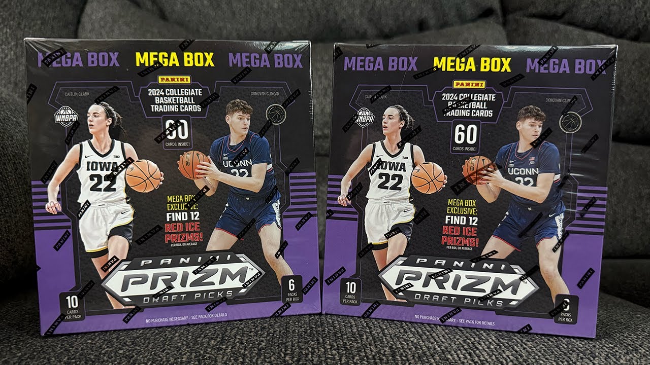 🔥 2024-25 Panini Prizm Draft Picks NBA Mega Box Rip! | HUGE Rookie Hits & Prizm Parallels! - YouTube