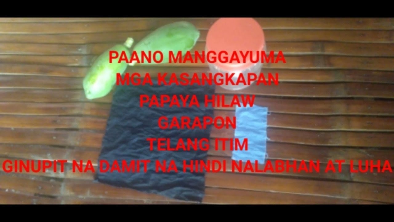 PAANO MANG GAYUMA - YouTube