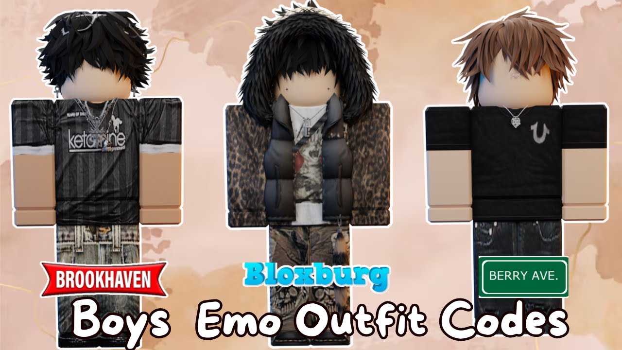 New Boys Outfit Codes For Brookhaven , Berry avenue and hsl.(ROBLOX)P-2 ...