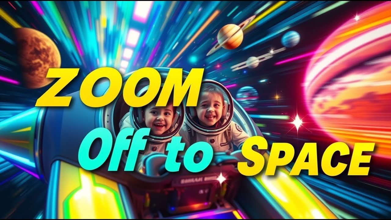 Zoom Zoom, Off to Space! 🚀 | Fun Kids Space Adventure Song! #video ...