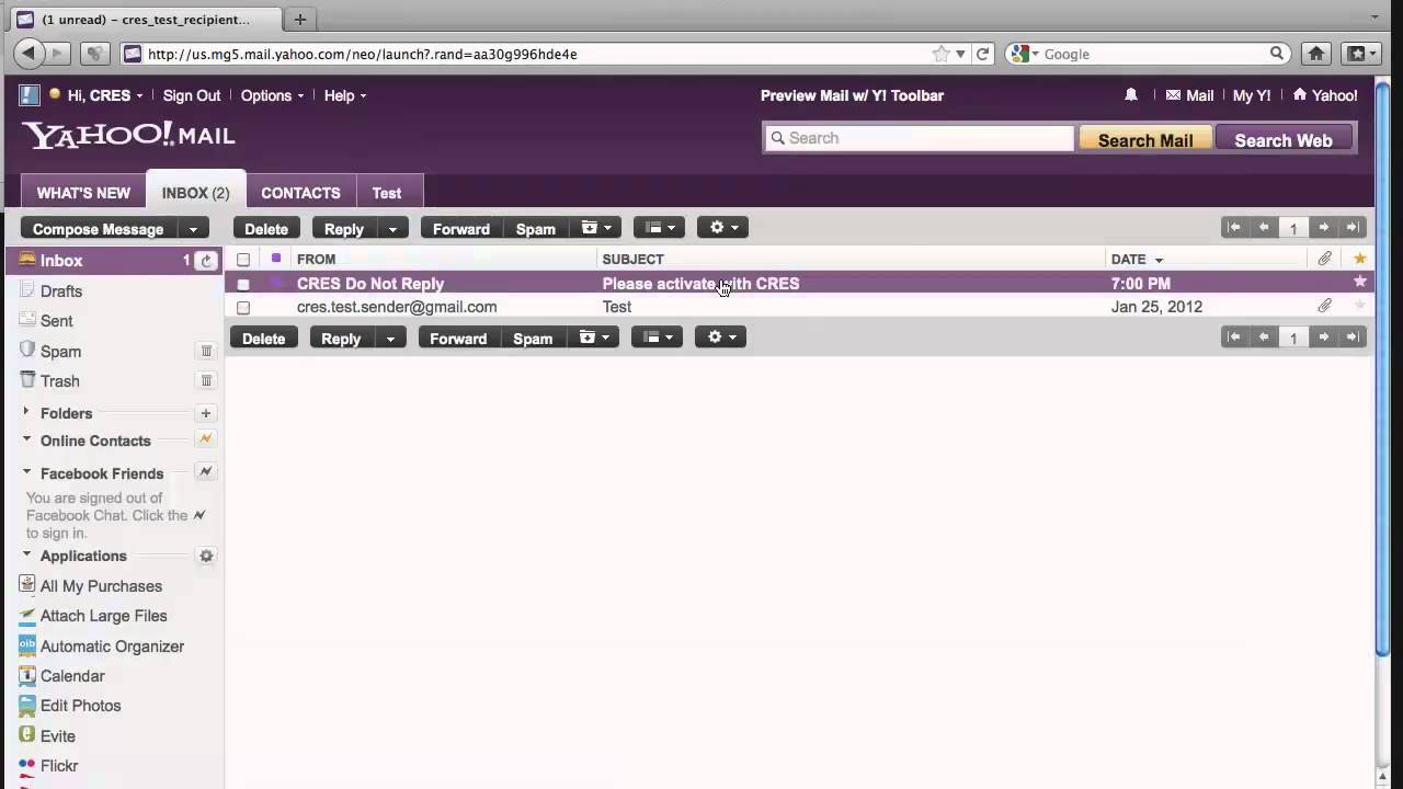 CRES Registration and Activation - YouTube