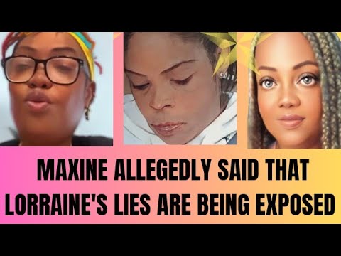 MAXINE ALLEGEDLY SAID THAT THE LIES ARE BRING EXPOSED - YouTube