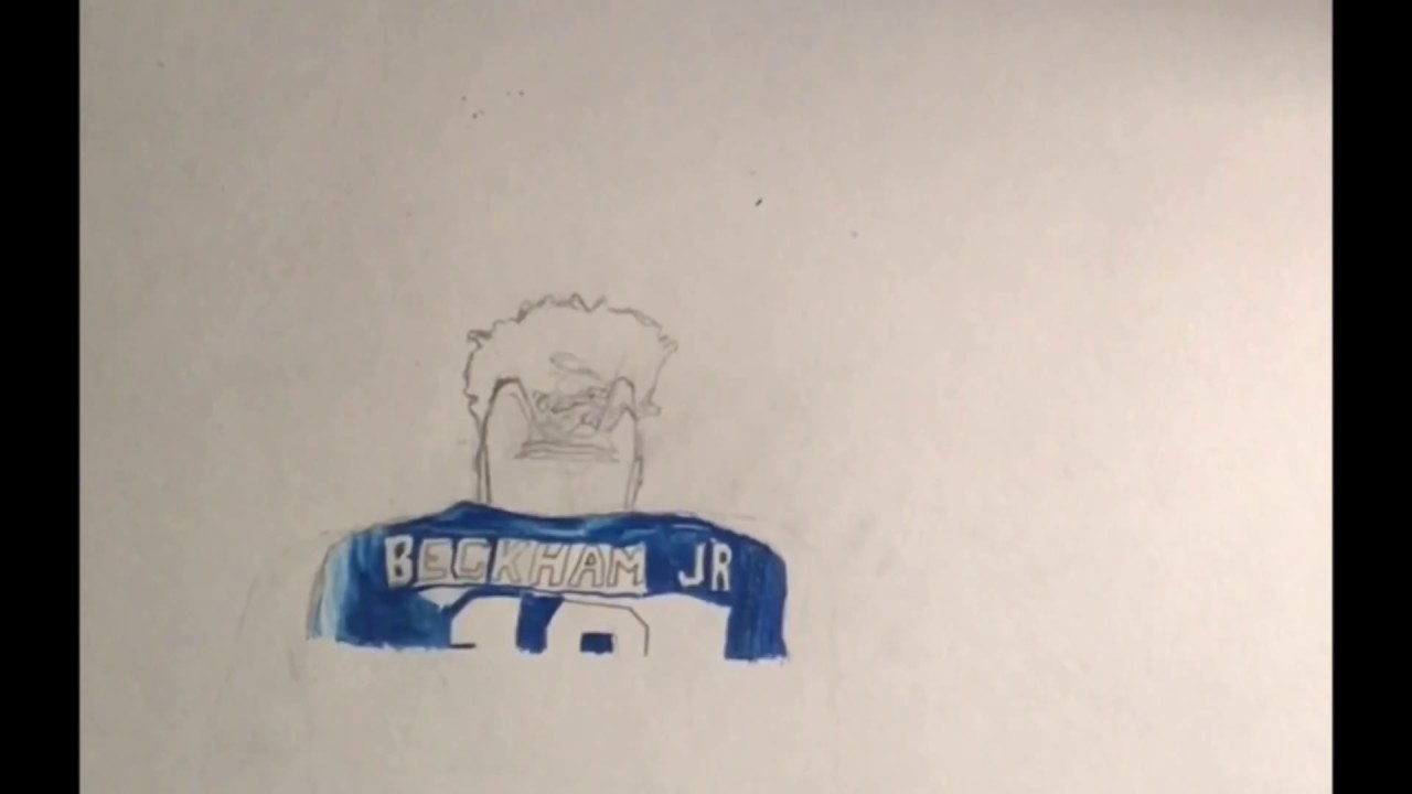 Drawing Odell Beckham Jr - YouTube