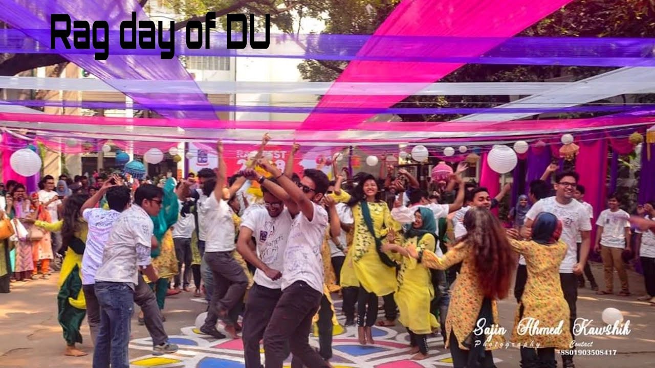Rag day of DU| র‍্যাগ ডে ঢাকা বিশ্ববিদ্যালয় - YouTube