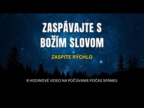 Nechaj TOTO Hrať v Pozadí Počas SPÁNKU | Meditácia | Modlitba
