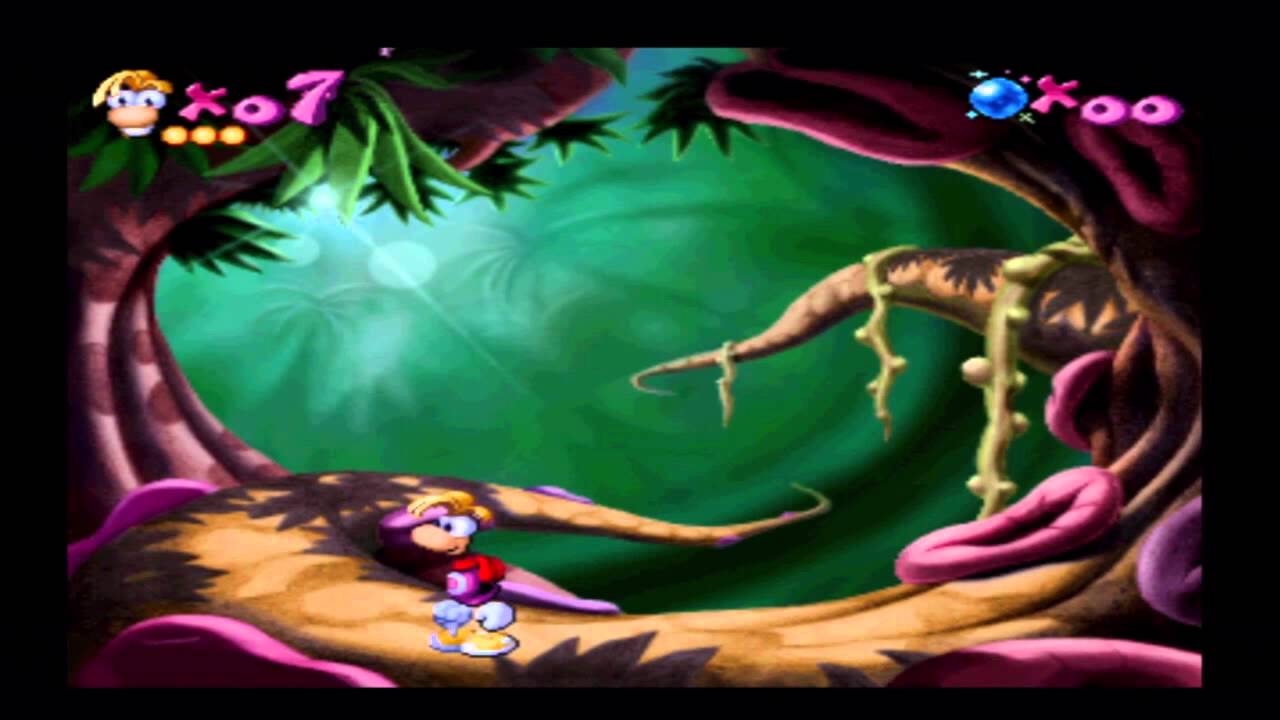PS1 Classic ¤ Rayman ¤ Walkthrough Part2 - YouTube