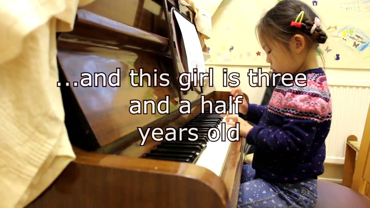 How we teach piano to very young children - YouTube