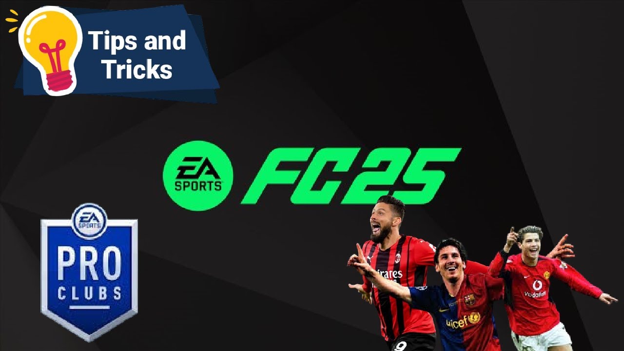 FC25! Early Pro clubs Tips and Tricks - YouTube