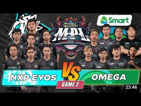 NXP EVOS VS OMEGA GAME 2 MPL PH 2021 REGULAR SEASON 8 - YouTube