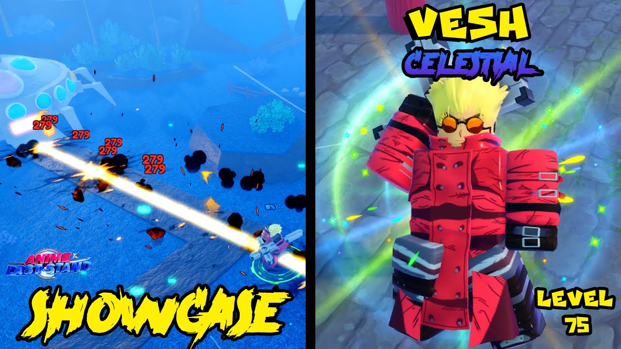 LVL 75 VESH CELESTIAL UNIT SHOWCASE - ANIME LAST STAND - YouTube