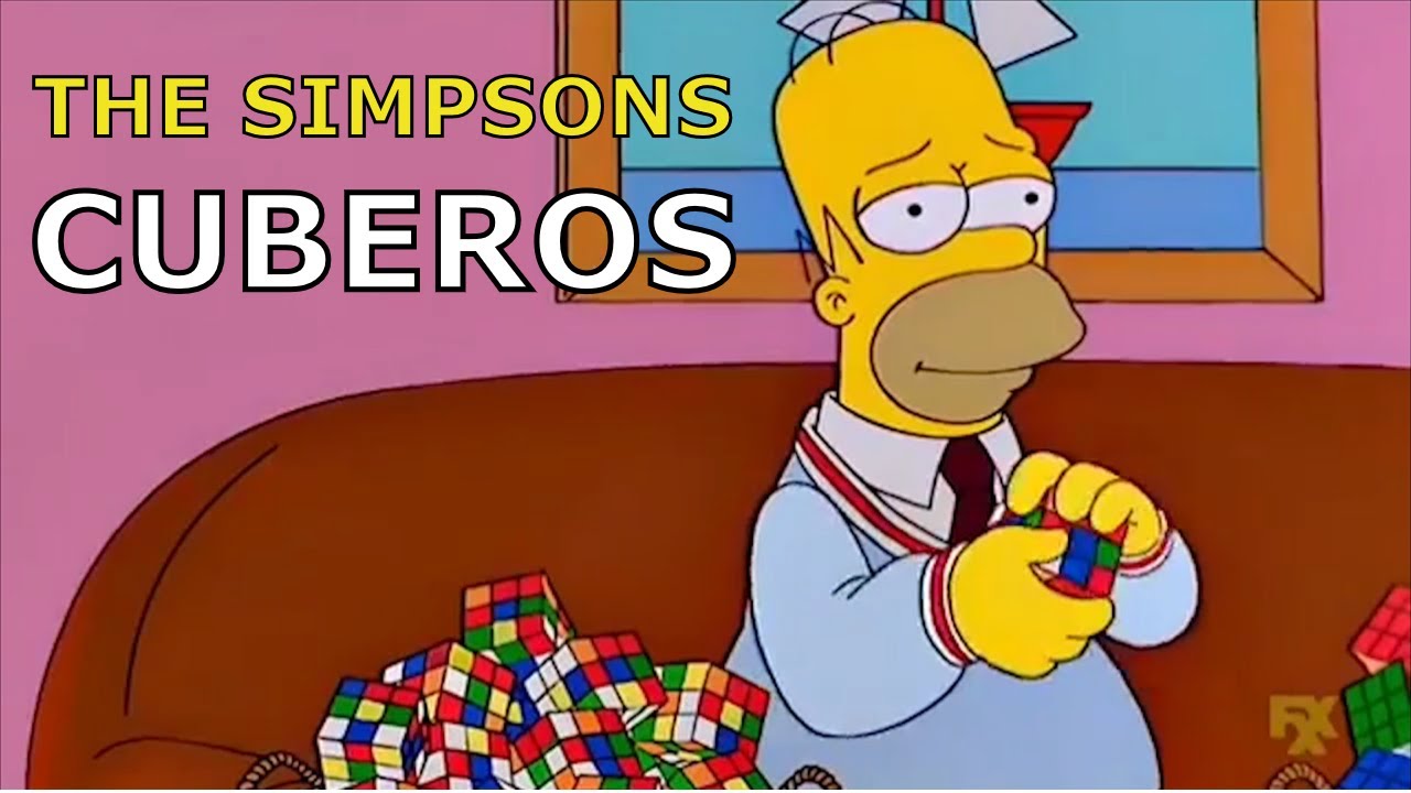 Escenas de The Simpsons con Cubo de Rubik + Productos 📺 | RobinTube ...
