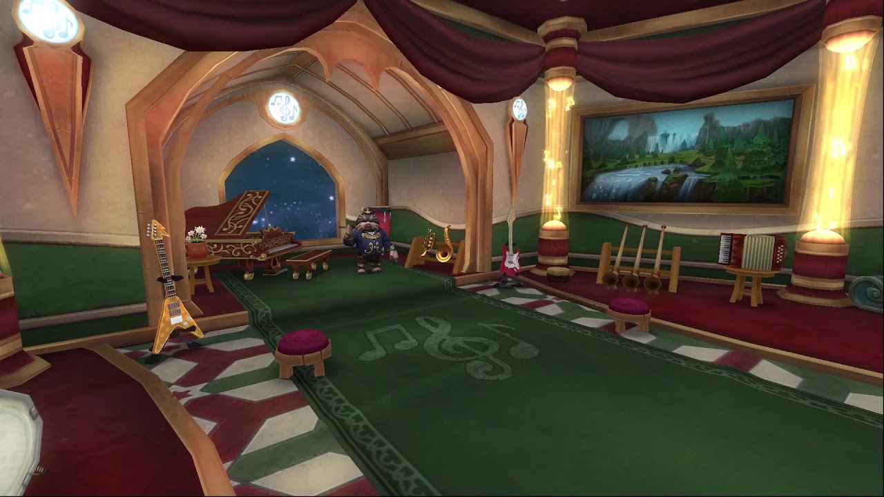 Arcanum Music Room - Wizard101 Sounds & Ambiance - YouTube