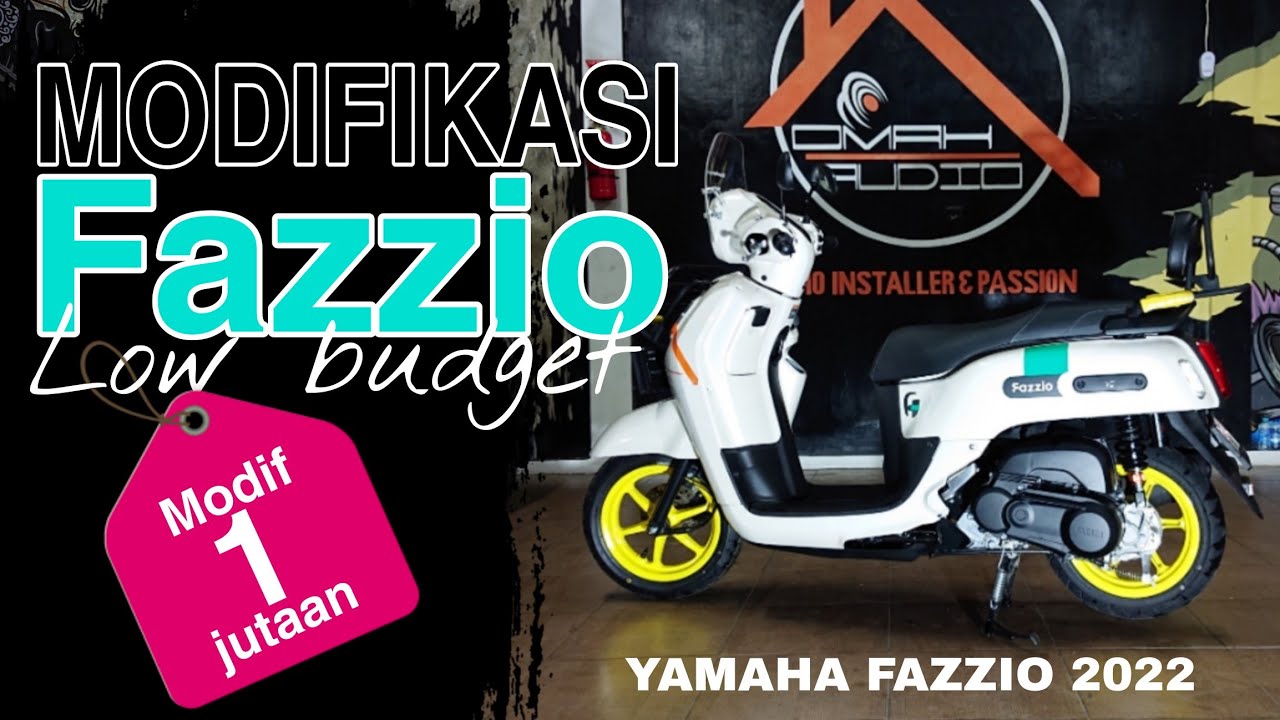 MODIFIKASI YAMAHA FAZZIO || MODIF FAZZIO SIMPLE ELEGANT - YouTube