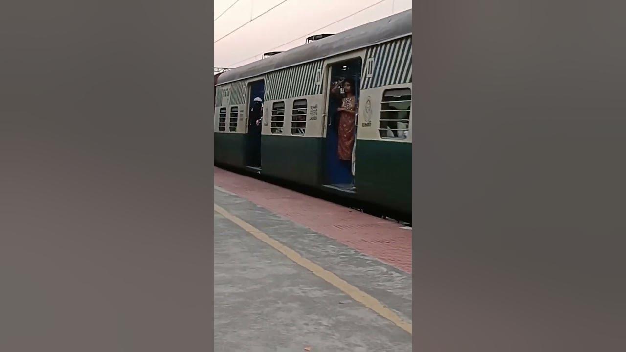 Chennai Local // Perambur Carriage Locomotive Works Station // #shortsfeed - YouTube