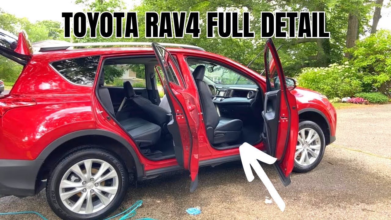 The Ultimate Guide To Cleaning Your Dirty Toyota Rav4 Interior - YouTube