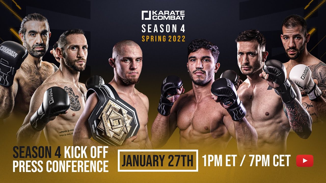 Karate Combat Season 4 Kick-off Press Conference - YouTube