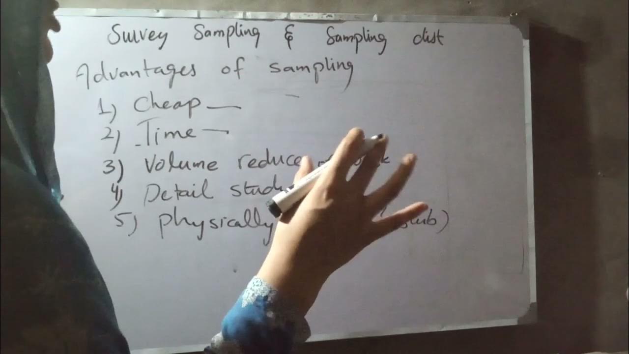 Introduction to Statistical theory|Sampling survey and sampling distribution| Sher Muhammad Ch ...