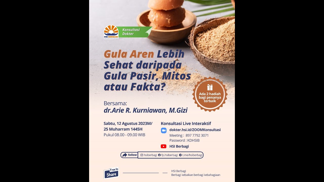 Gula Aren Lebih Sehat Daripada Gula Pasir, Mitos atau Fakta? - YouTube