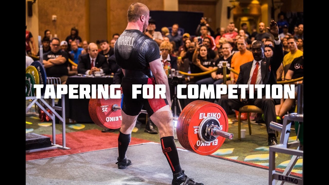 Tapering for Competition - YouTube