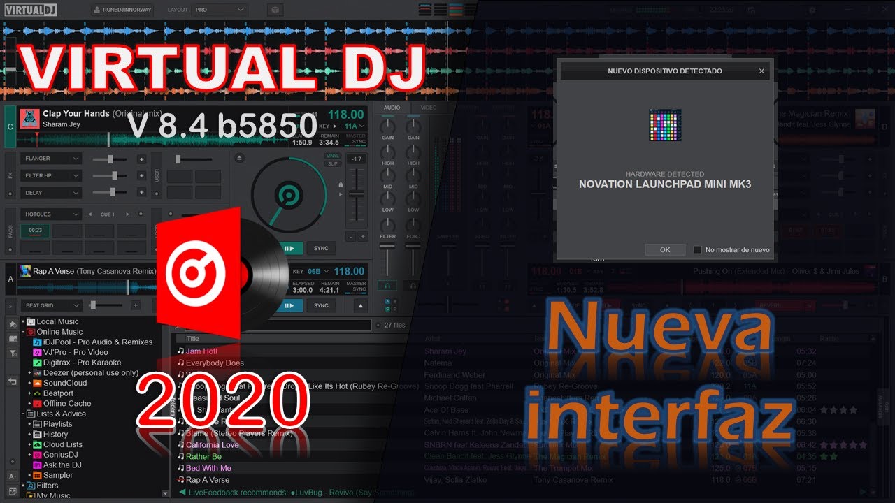 Virtual Dj 2020 sigue evolucionando - YouTube