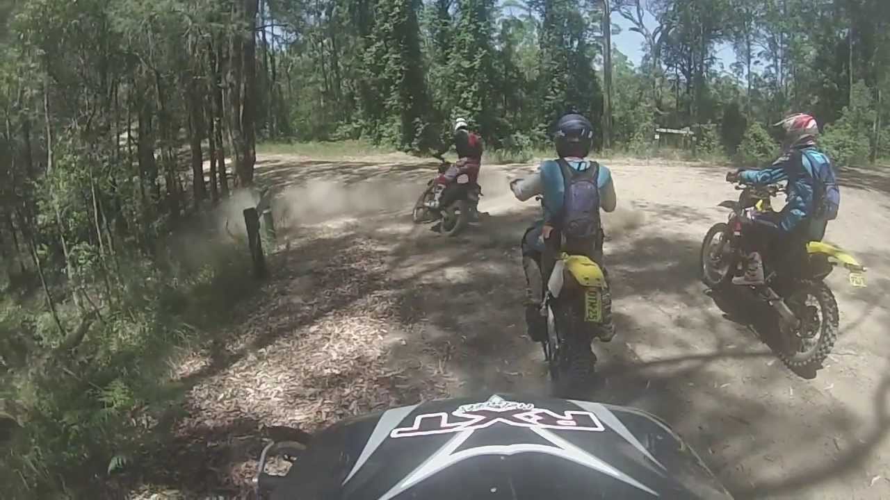 Dirt Bike Riding in the Watagan State Forest - YouTube