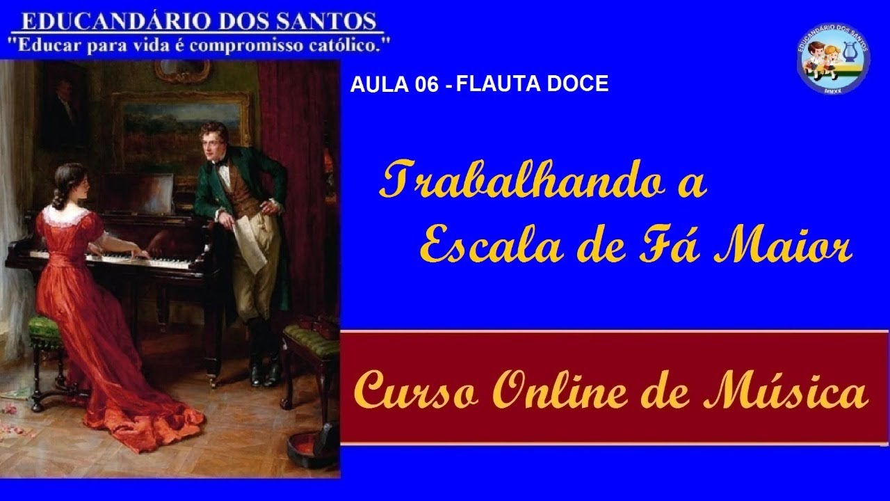 AULA 06 - UM POUCO MAIS DA ESCALA DE FÁ MAIOR. - YouTube