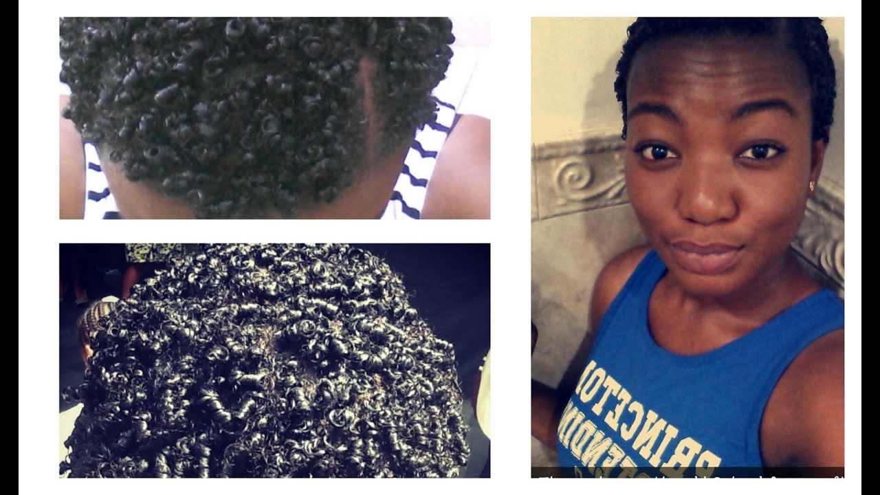 Type 4 Natural Hair| TWA Styles| Coil-Out/Finger Coils Tutorial - YouTube