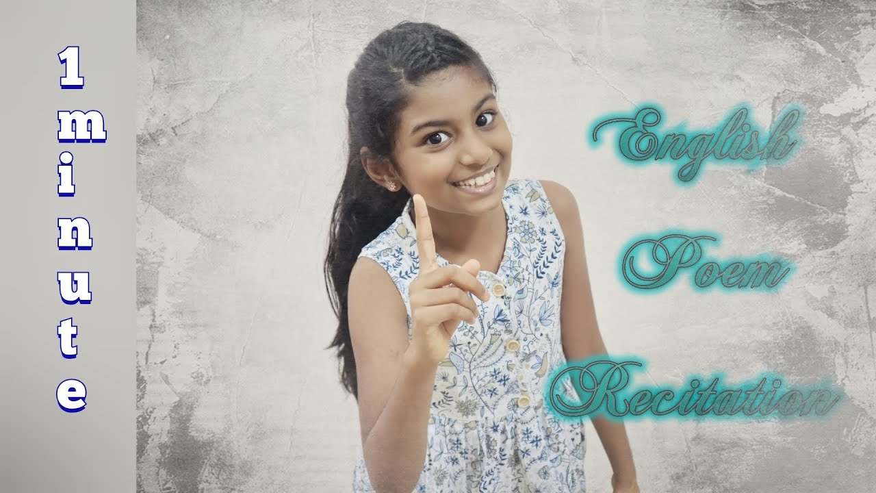 Short English Poem Idea | Poem Recitation | 1min Poem - YouTube