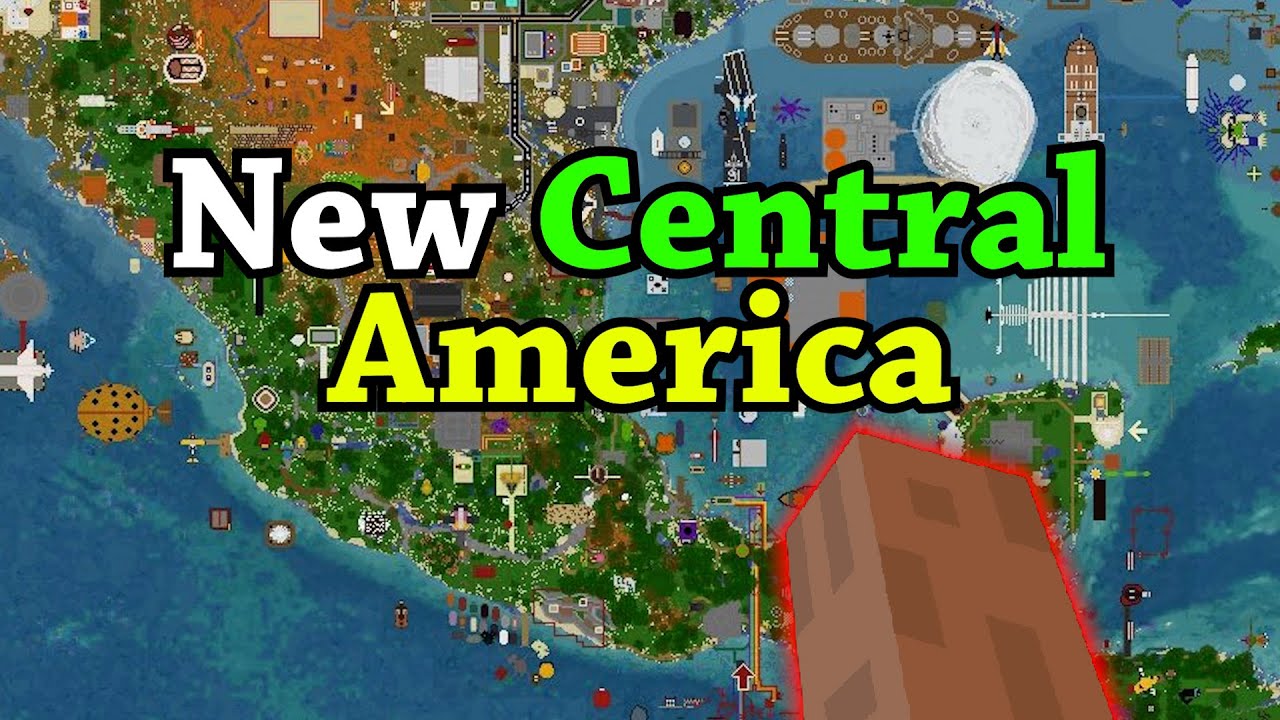 I Asked 300 Minecraft Players to Build A New Central America - YouTube